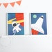 Outer Space Art Spaceship Printable Wall Art Kid's Space Art Planets ...