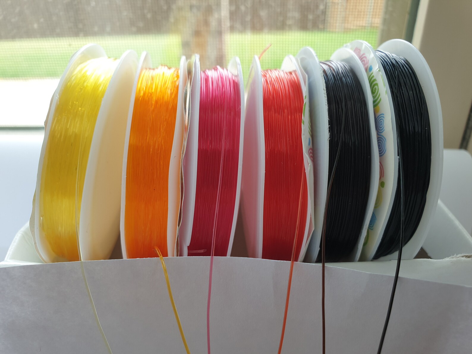 1 Roll 0.5mm Elastic Crystal Thread Jewelry Beading Cords - Etsy