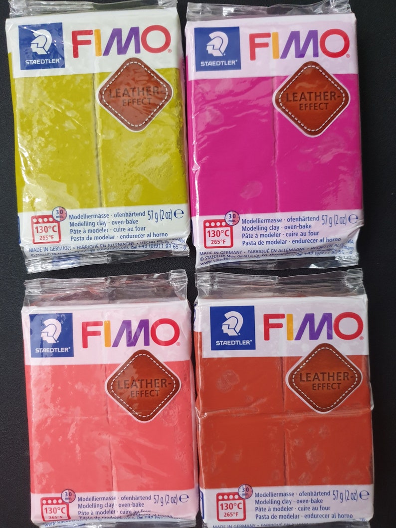 FIMO LEATHER EFFECT 57 G 2 Oz Polymer Clay Choose Your - Etsy