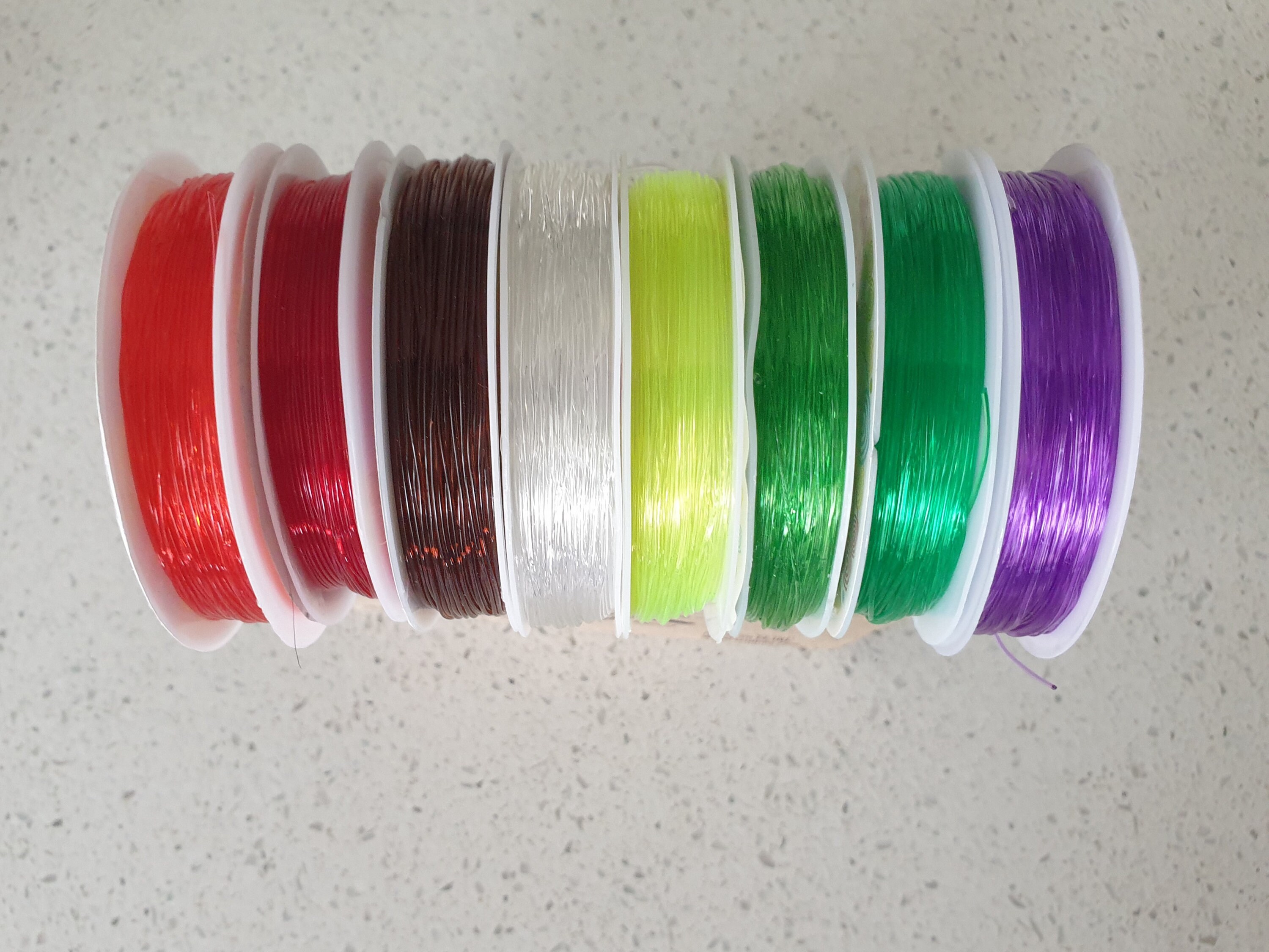 1 Roll 0.7mm Elastic Crystal Thread Jewelry Beading Cords - Etsy