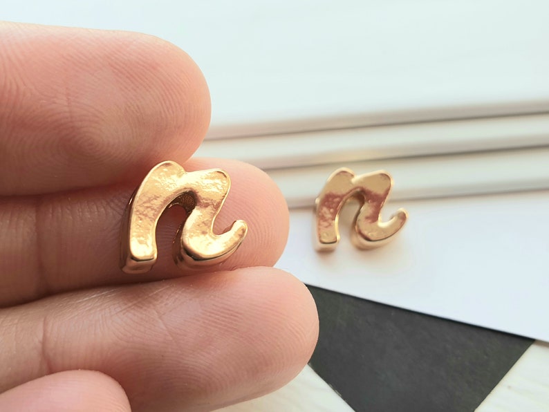 10mm 12mm Letter n Floating Locket High Quality - Etsy