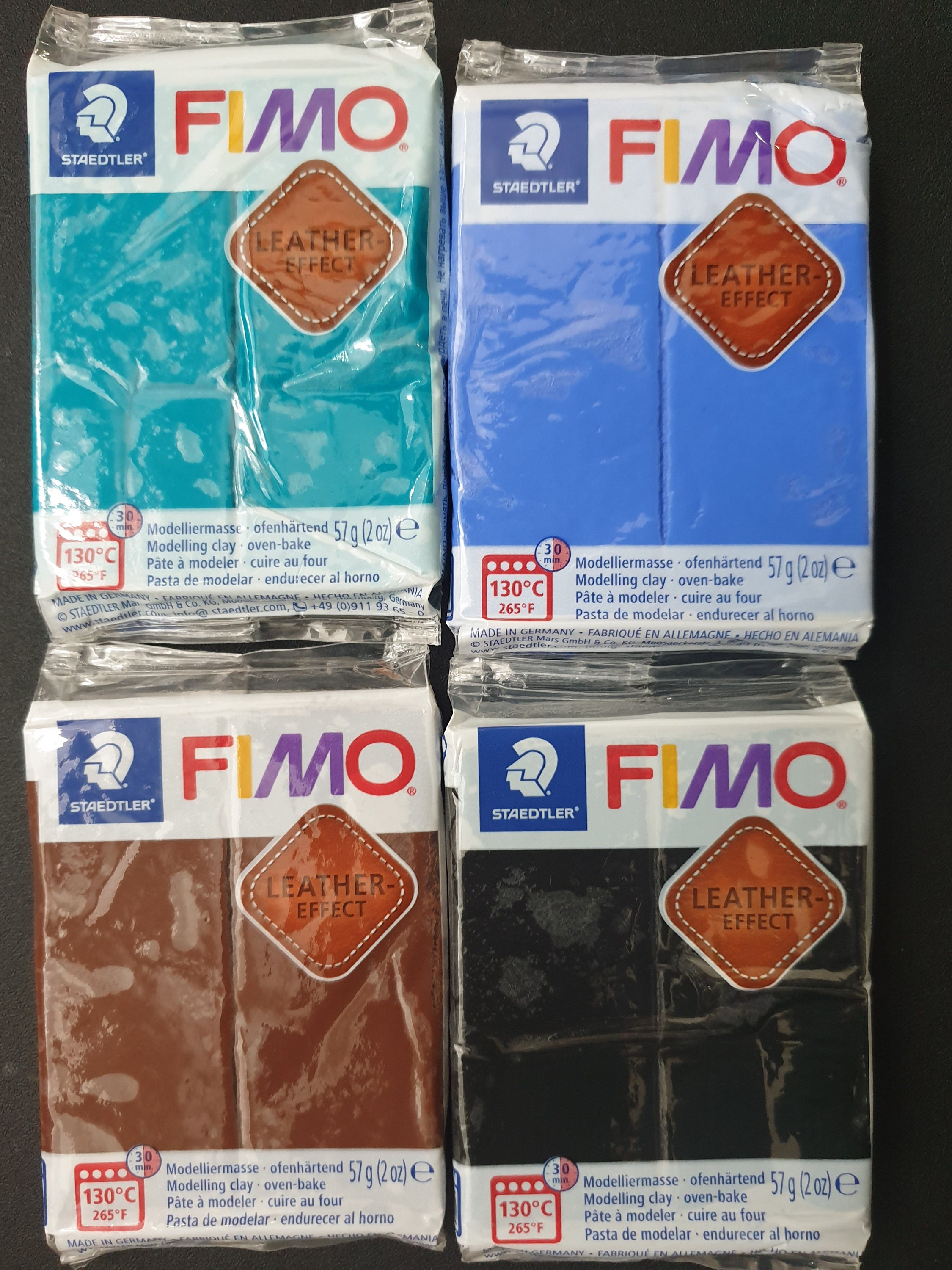 FIMO LEATHER EFFECT 57 G 2 Oz Polymer Clay Choose Your | Etsy