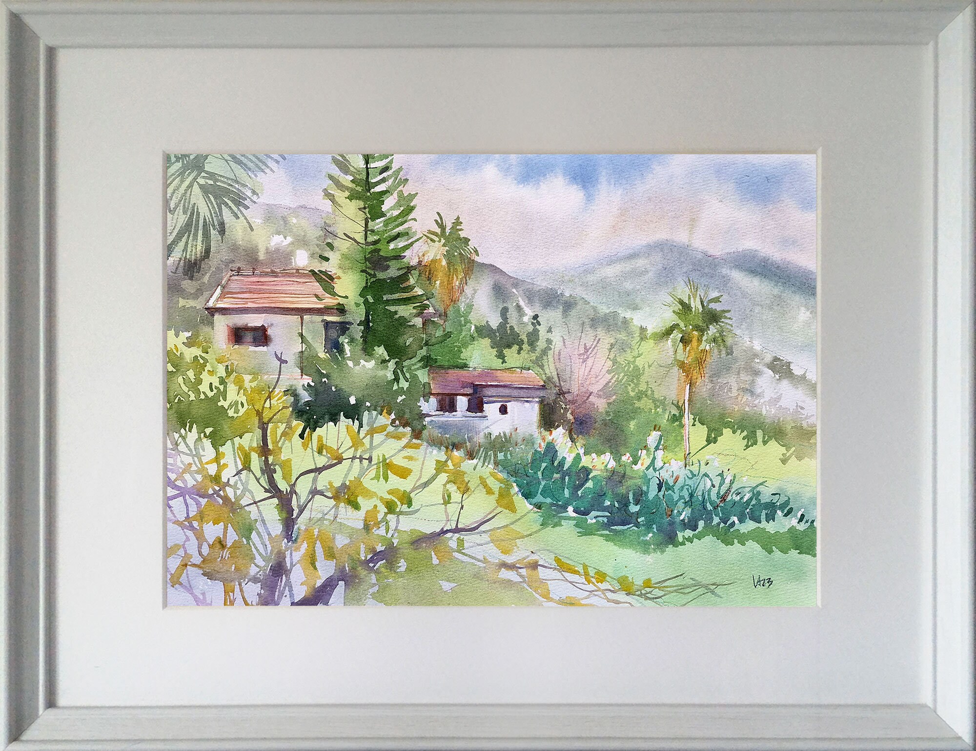 Finikaria Village Cyprus Landscape Countryside Europe - Etsy