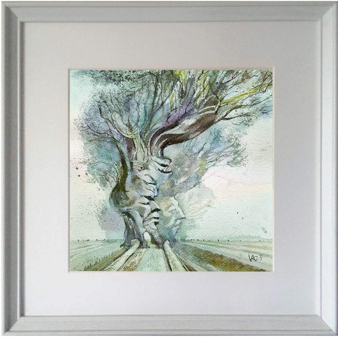 Surrealism Art Unreal Landscape Imaginary Nature Strange Trees ...