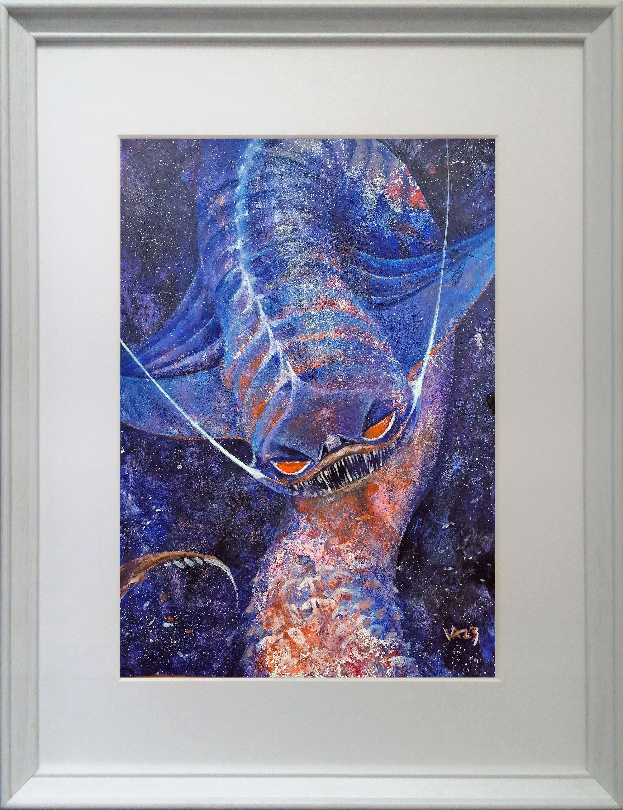 Leviathan Fantasy Abyssal Creature Serpentine Beast Mystic - Etsy