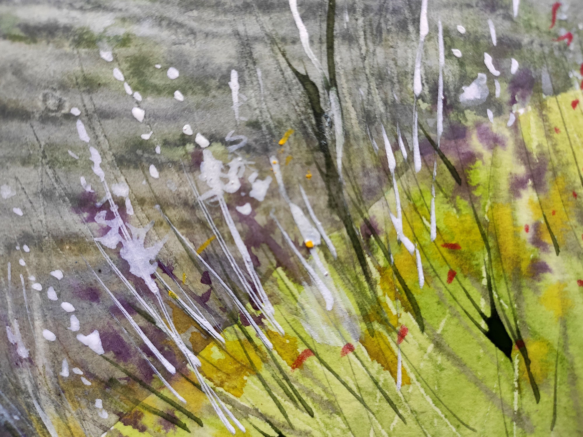 Finikaria Village Mountain River Cyprus Landscape Mediterranean Art ...