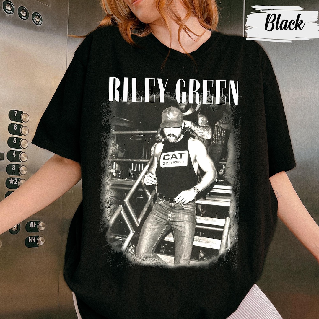 Riley Green Tour 2025 Shirt, Damn Country Music Concert Tee, Vintage ...