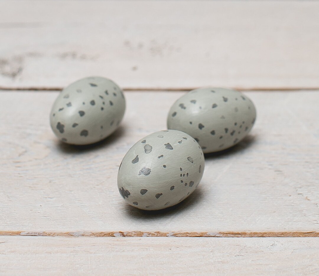 Osprey Eggs - Hand Carved Wooden Eggs - Etsy