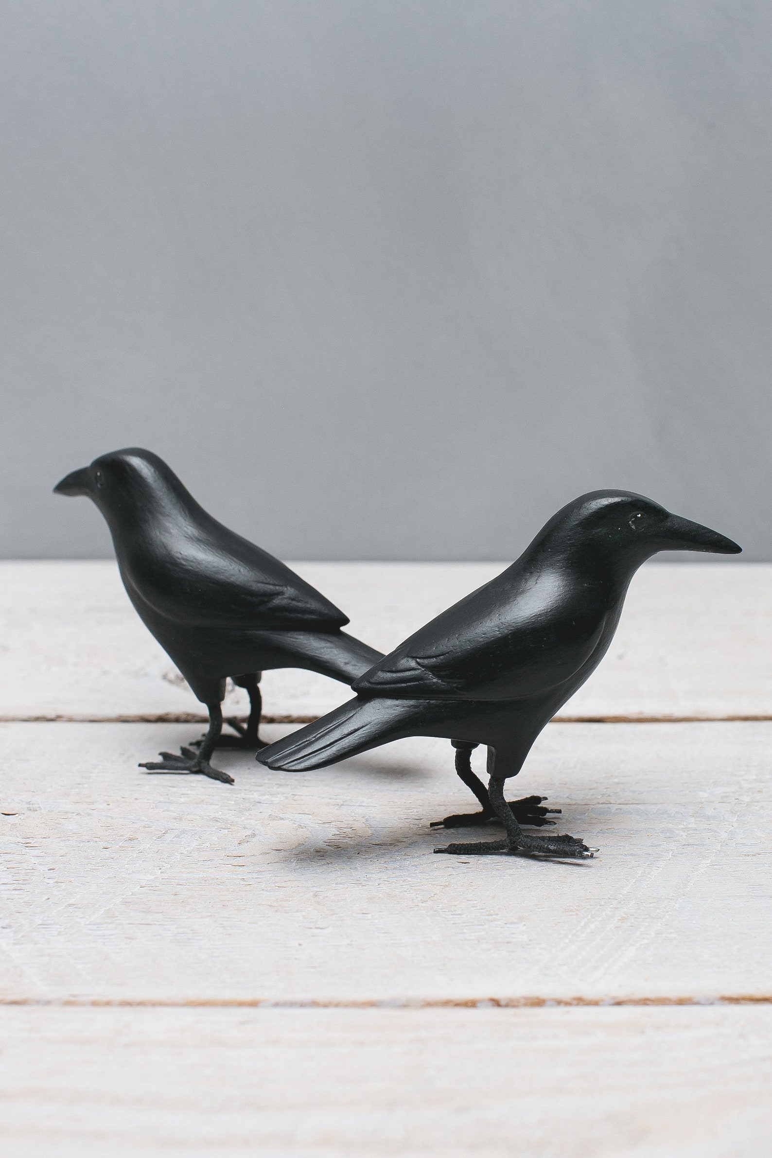 Mini Crow 3.5h Hand Carved Wooden Bird - Etsy Canada