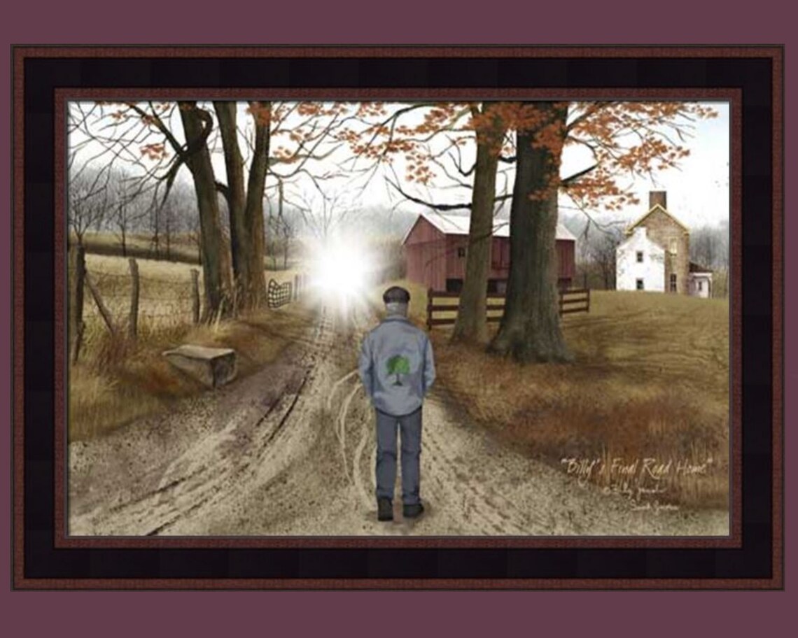 Billy's Final Road Home by Billy Jacobs 16x22 Barn Country Dirt Road ...