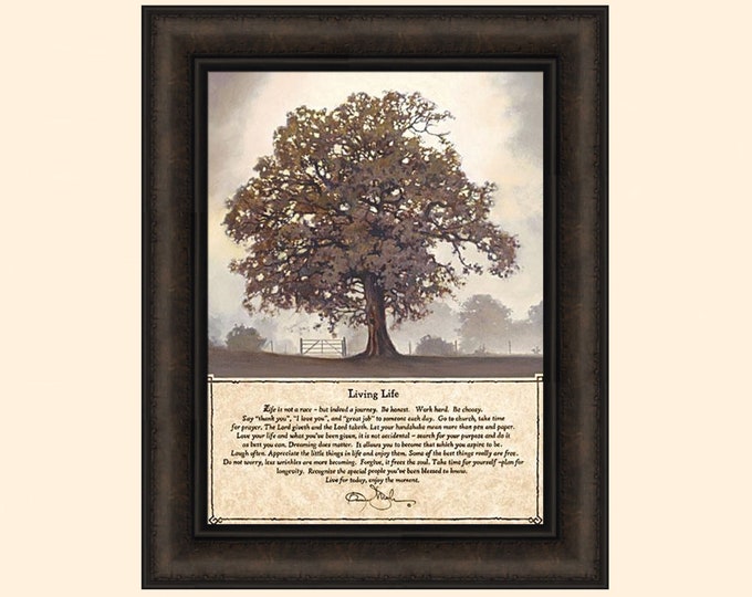 Living Lifeinspirational Family Bonnie Mohr Poem Life is - Etsy