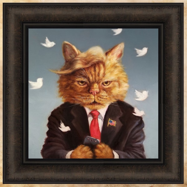 Trump Pet Art - Etsy