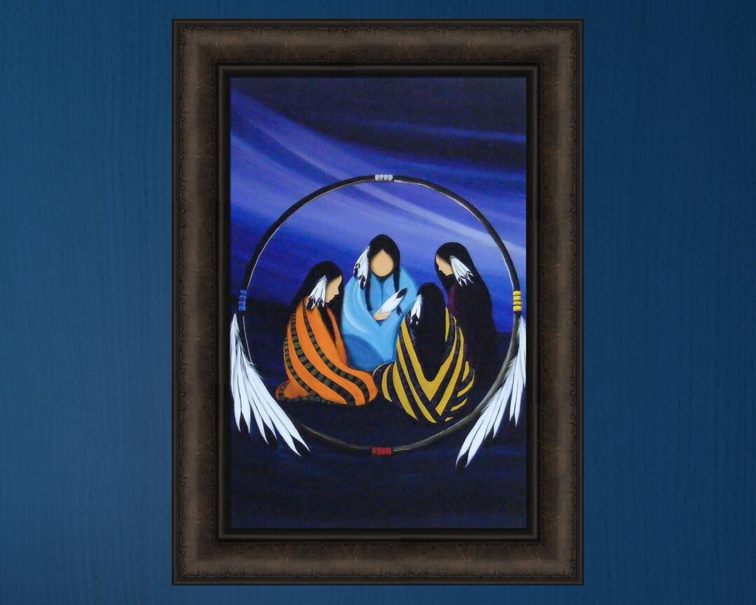 Honesty by Betty Albert 16x22 Native American Indian Women Framed Art ...