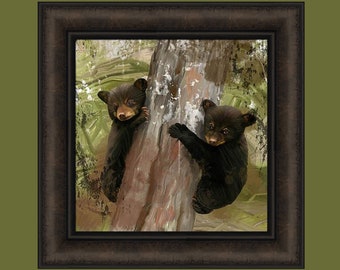Two Bear Cubs - Etsy