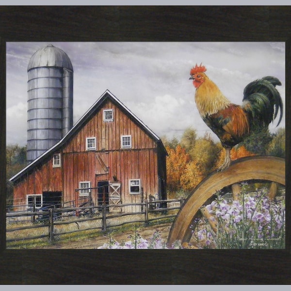 Rooster Framed Art - Etsy
