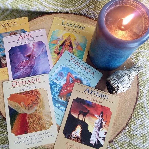 SAME DAY Goddess Guidance Oracle Reading - Etsy