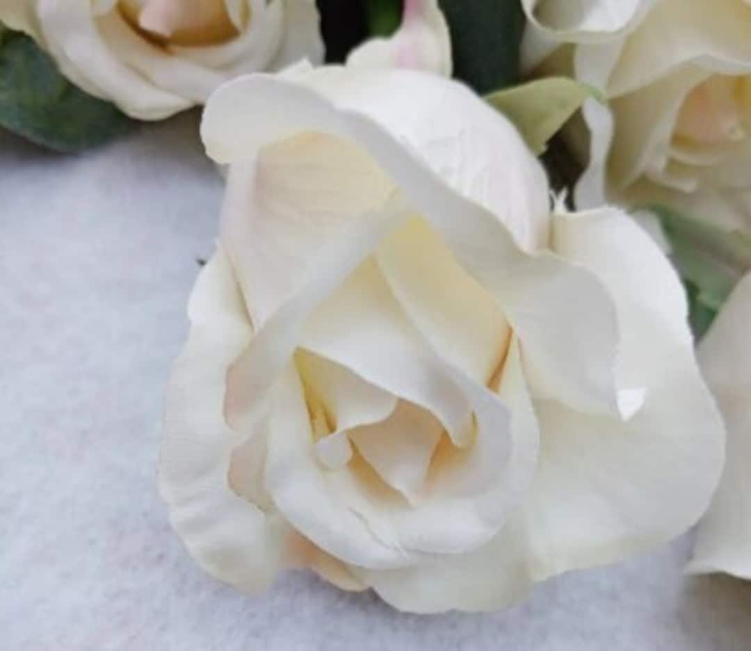 Artificial Roses, Real Touch White Roses, Artificial Flowers, White ...