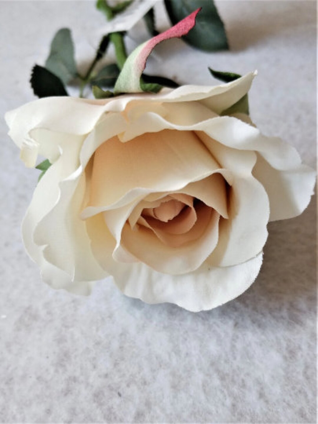 Artificial Roses, Real Touch White Roses, White Flowers, Artificial ...