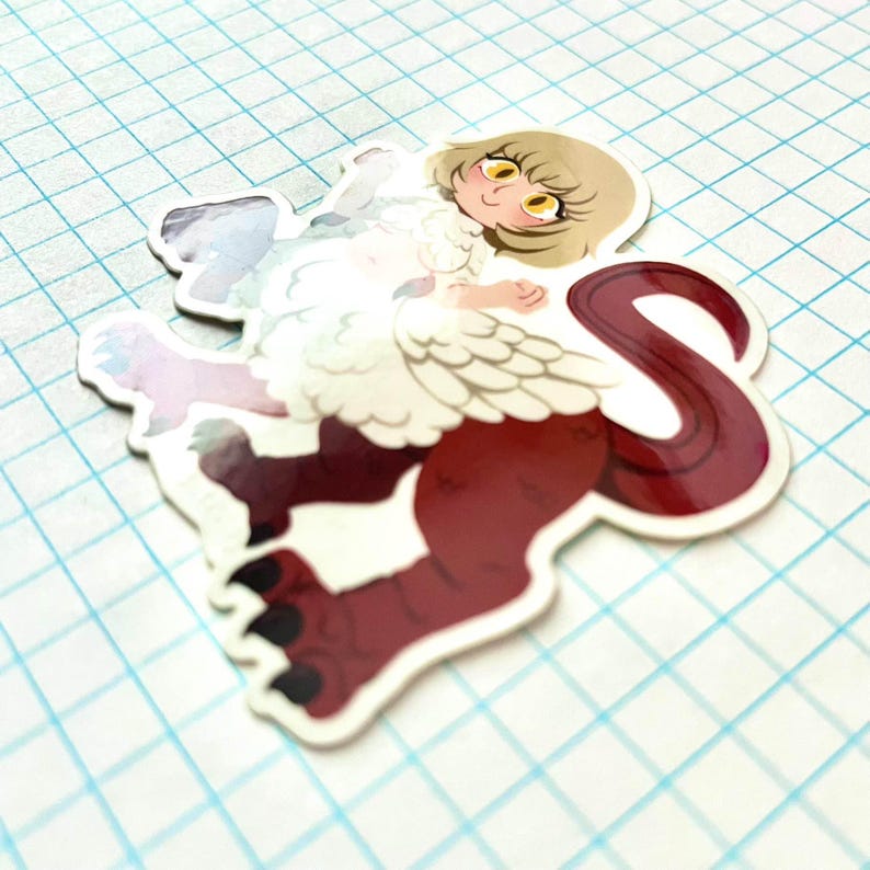 Dragon Falin - Dungeon Meshi Vinyl Sticker - Etsy