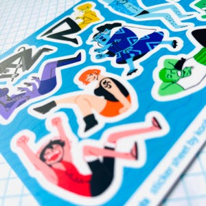 One Piece - Straw Hat Sticker Sheet - Etsy