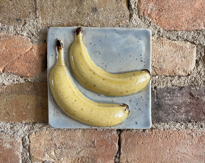 Ceramic Bananas Wall Hanging Tile Fresh Fish Ceramic Tiles of Minnesota ...