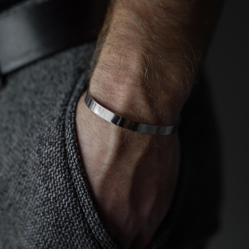 Mens Bracelet Cuff Bangle - Etsy