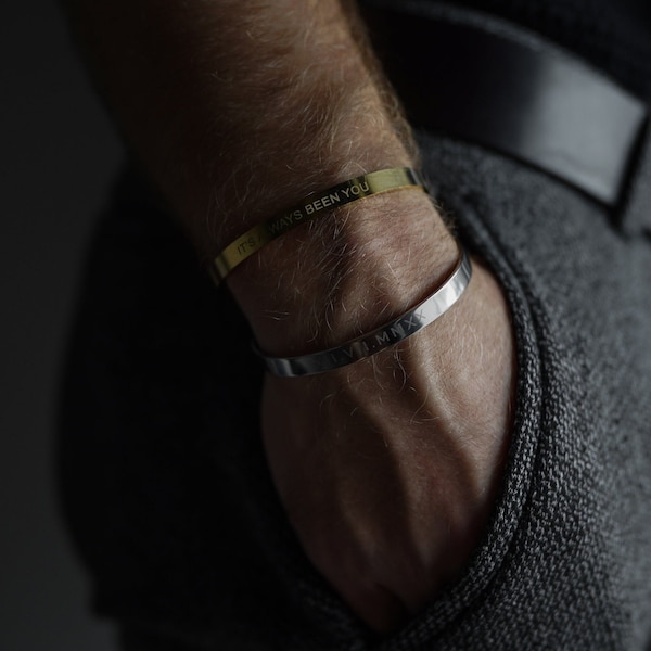 Custom Mens Bracelet - Etsy