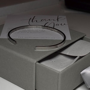 Custom Diamond Engraved Stainless Steel Bracelet for Women ...