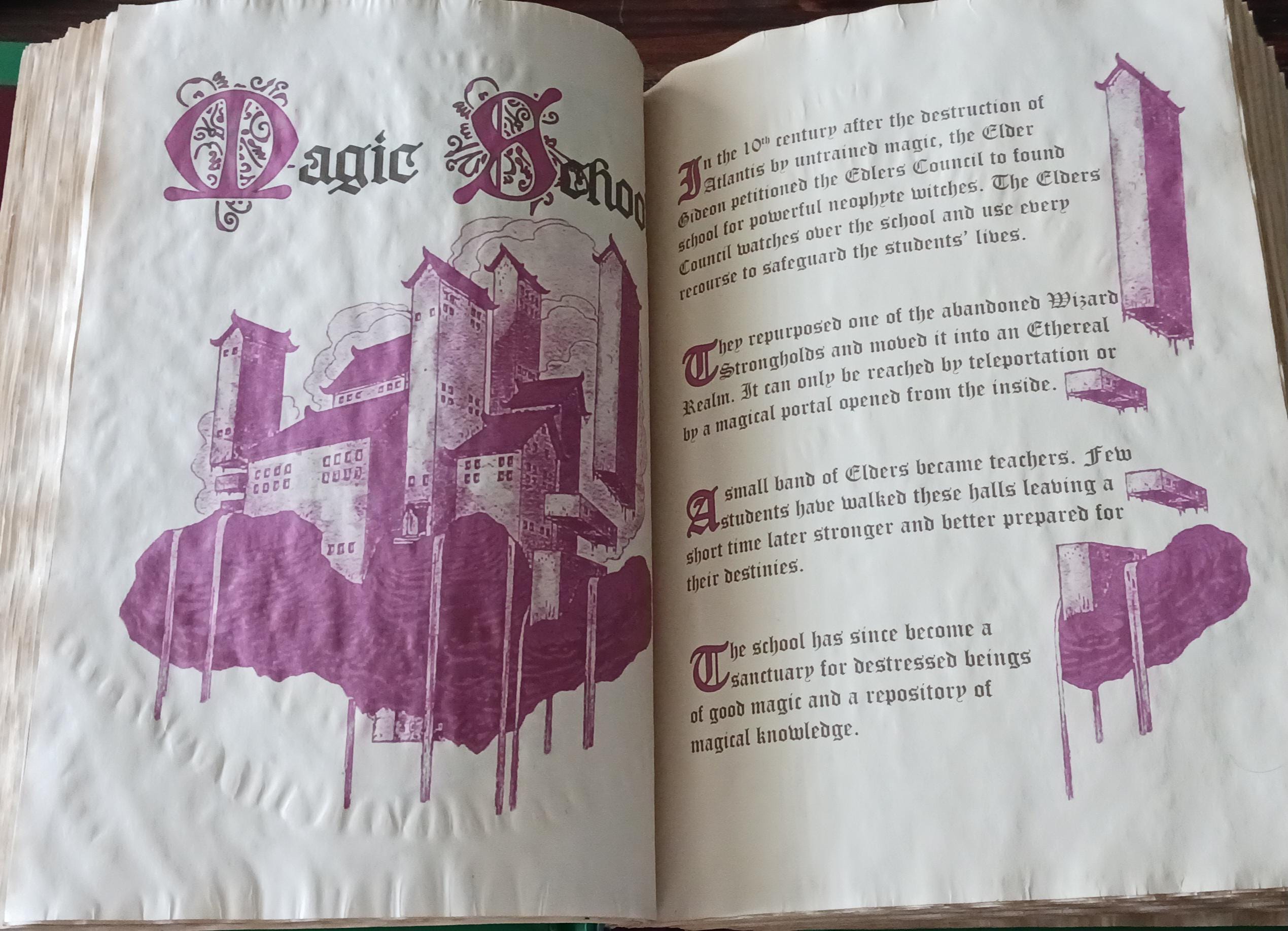 Charmed Season 6 Book of Shadows Pages - Etsy