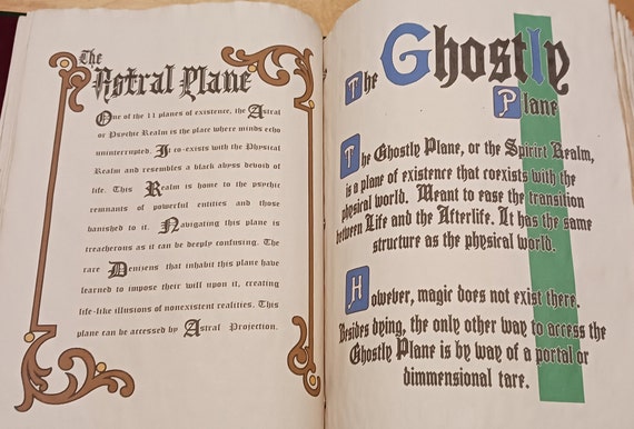 Charmed Book Of Shadows Spells Charmed Book Of Shadows Replica Pages