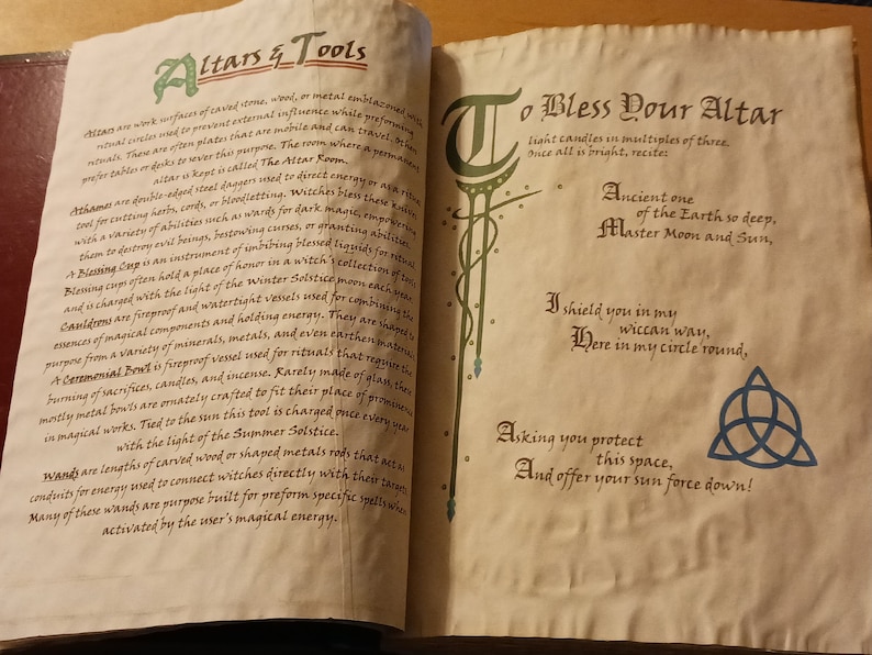 Charmed Season 1 Book of Shadows Pages - Etsy