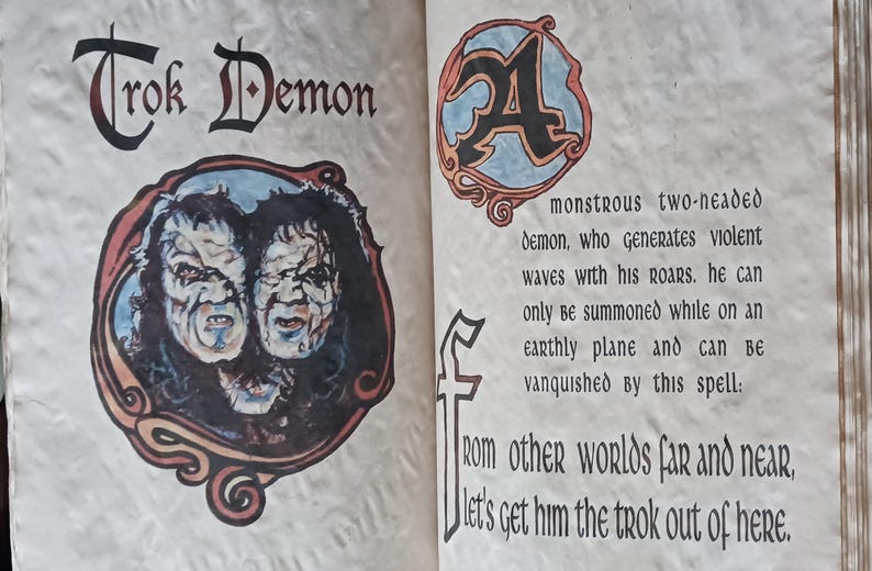 Charmed Season 6 Book of Shadows Pages - Etsy
