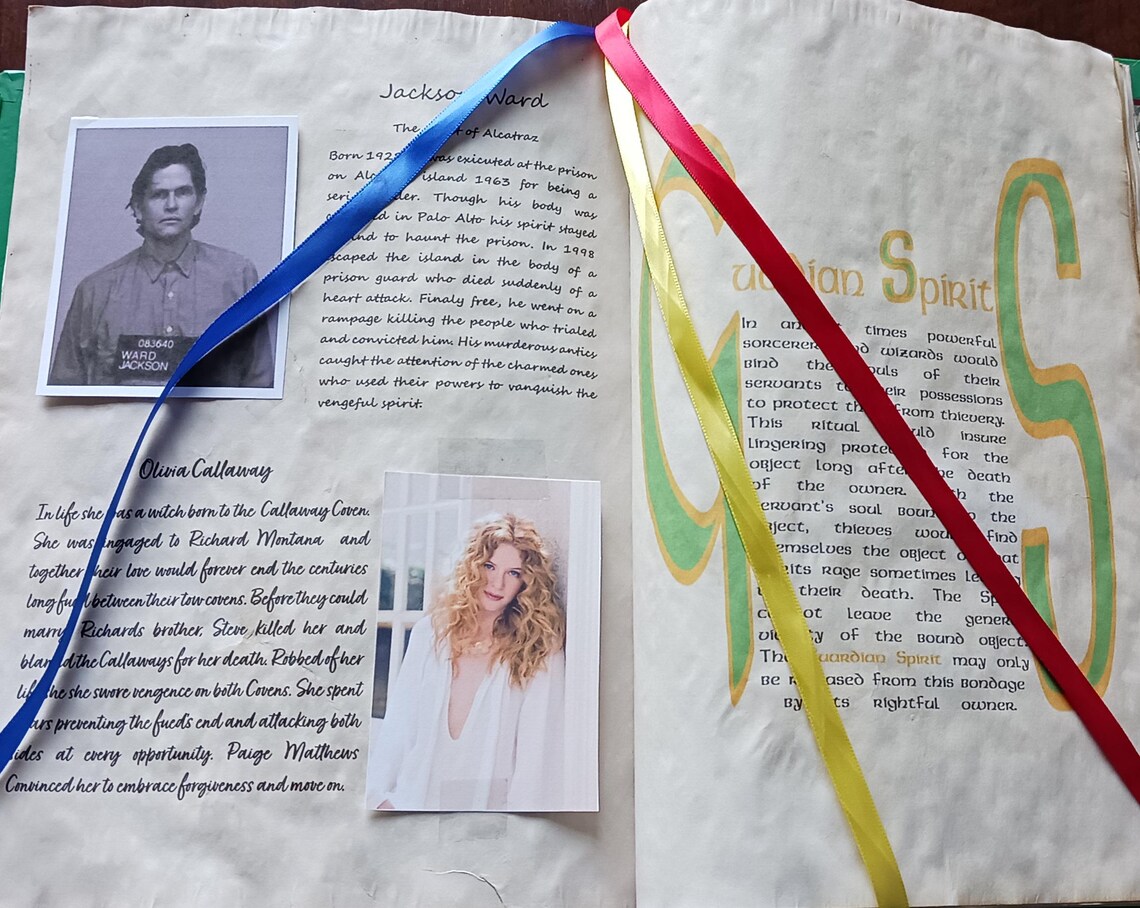 Updated Charmed Season 1 Bos Pages - Etsy