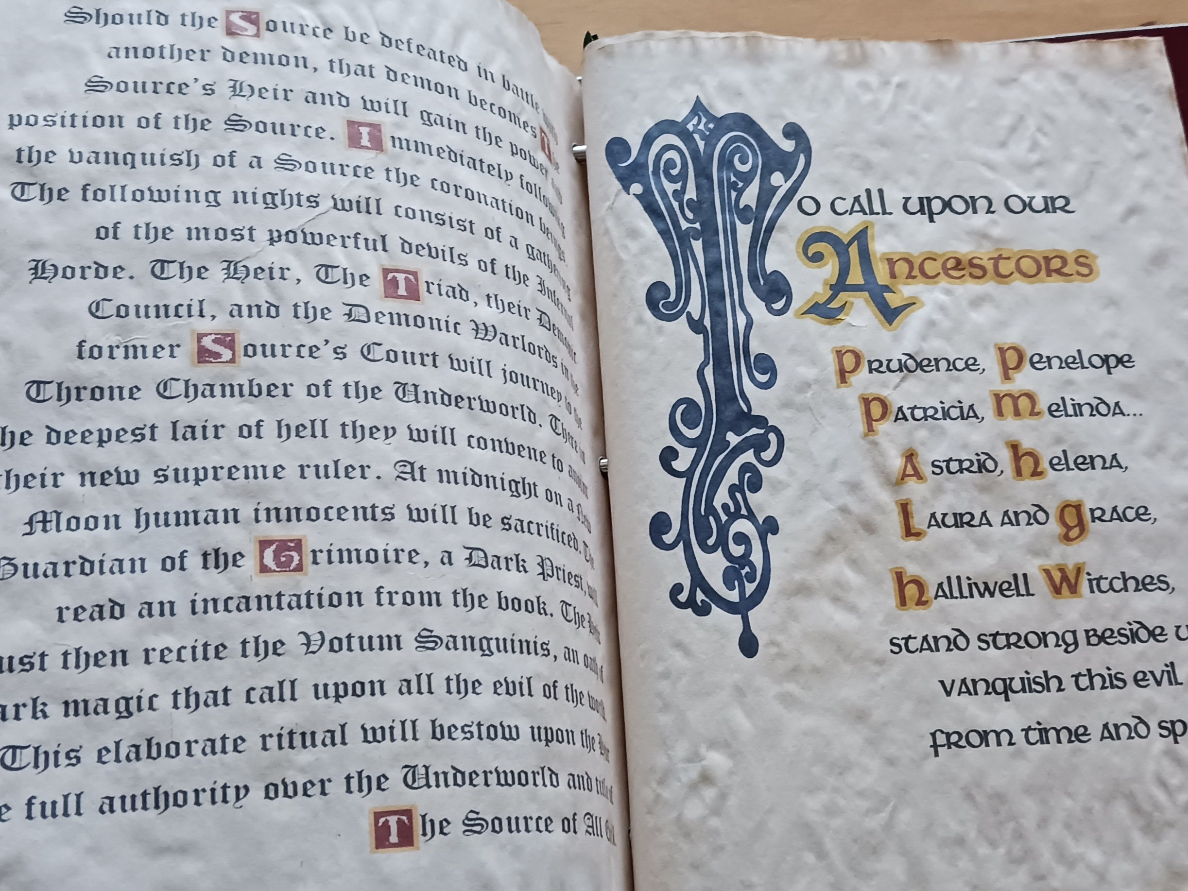 Charmed Season 4 Book of Shadows Pages - Etsy