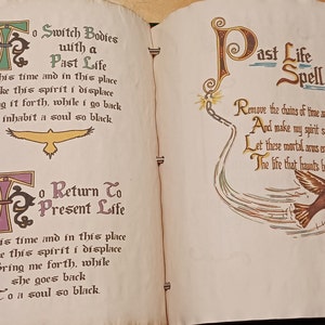 Charmed Season 3 Book of Shadows Pages - Etsy