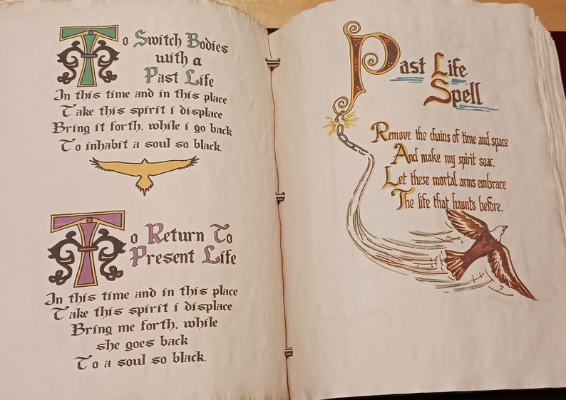 Charmed Season 3 Book of Shadows Pages - Etsy