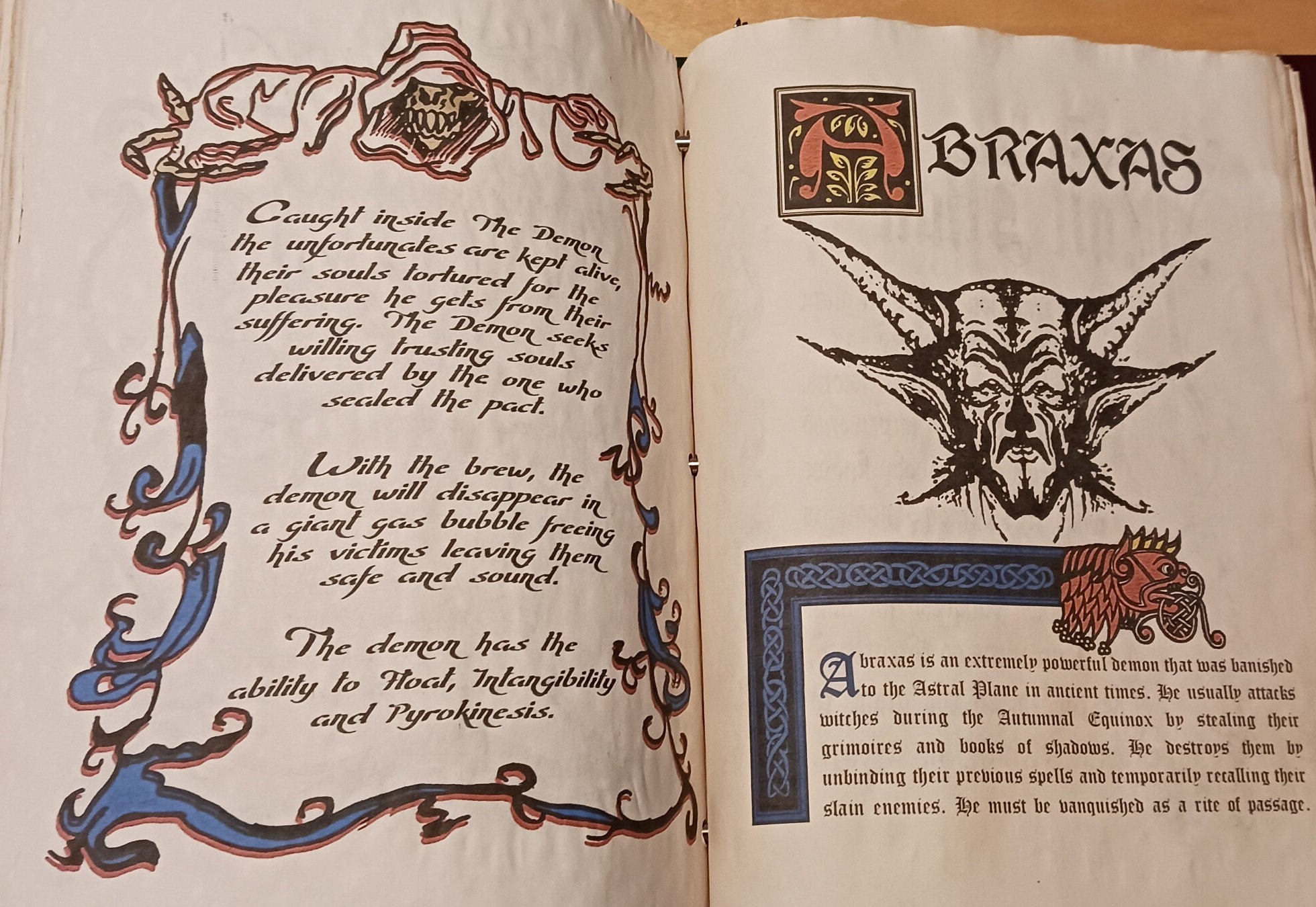 Charmed Season 2 Book of Shadows Pages - Etsy