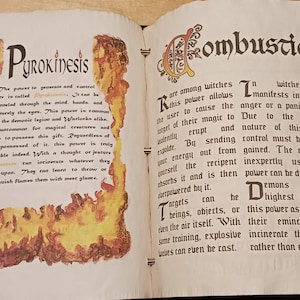 Charmed Season 3 Book of Shadows Pages - Etsy