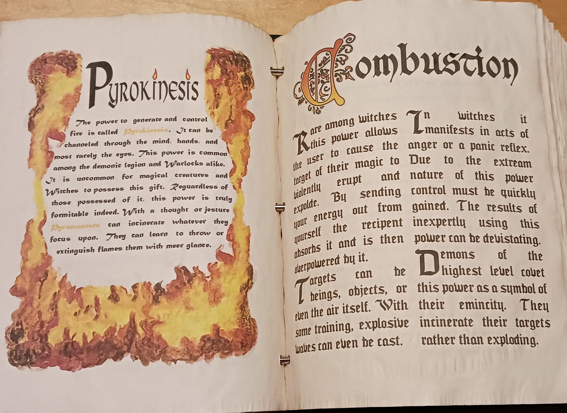 Charmed Season 3 Book of Shadows Pages - Etsy