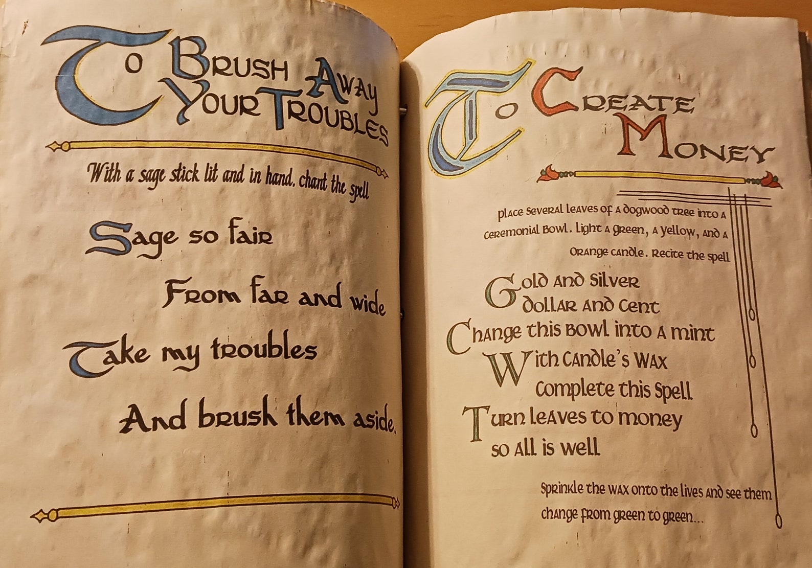 Charmed Season 2 Book of Shadows Pages - Etsy UK