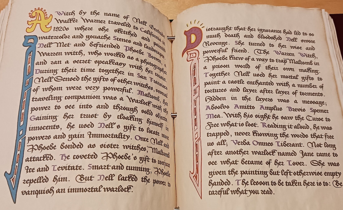 Charmed Season 3 Book of Shadows Pages - Etsy