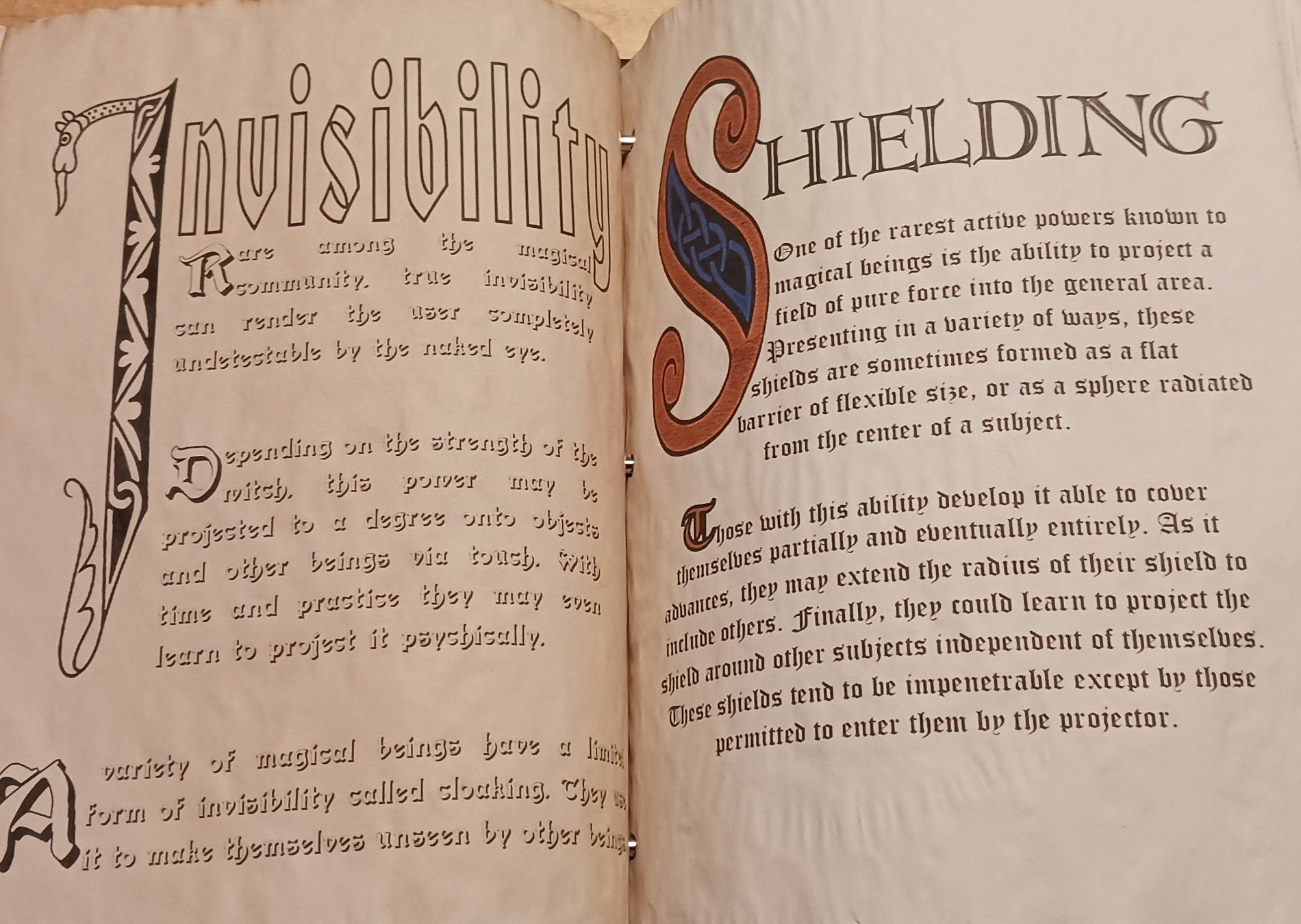 Charmed Season 5 Book of Shadows Pages - Etsy