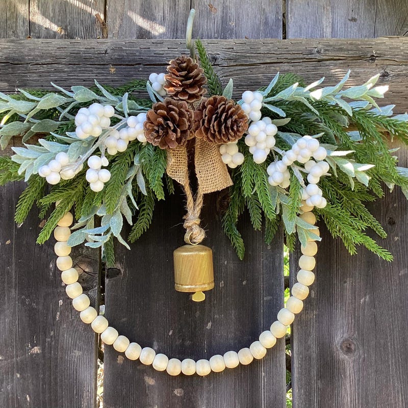 Wood Pinecone Beads - Etsy