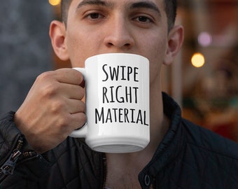 Swipe Right Mug - Etsy