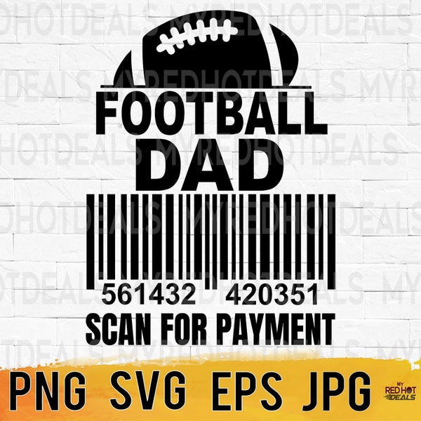 Football Dad Png - Etsy