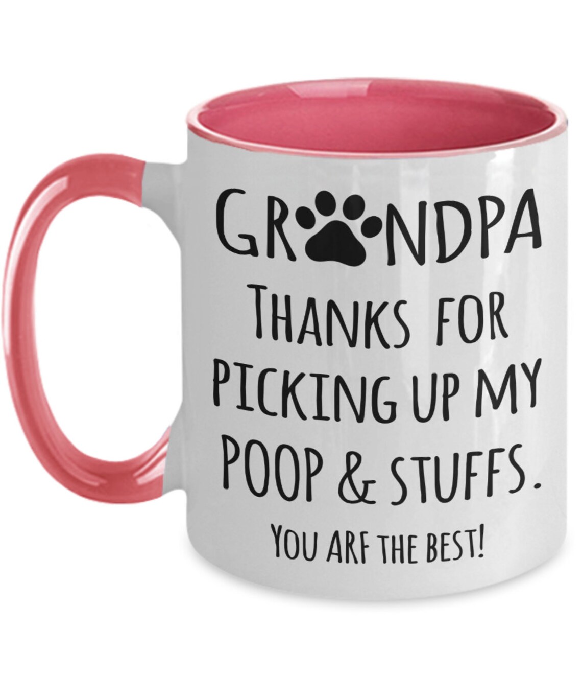 Grandpa thanks for picking up my poop and stuff you are the | Etsy