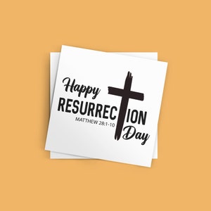 Happy Resurrection Day Easter Svg Png Eps Jpeg, Jesus is Risen ...