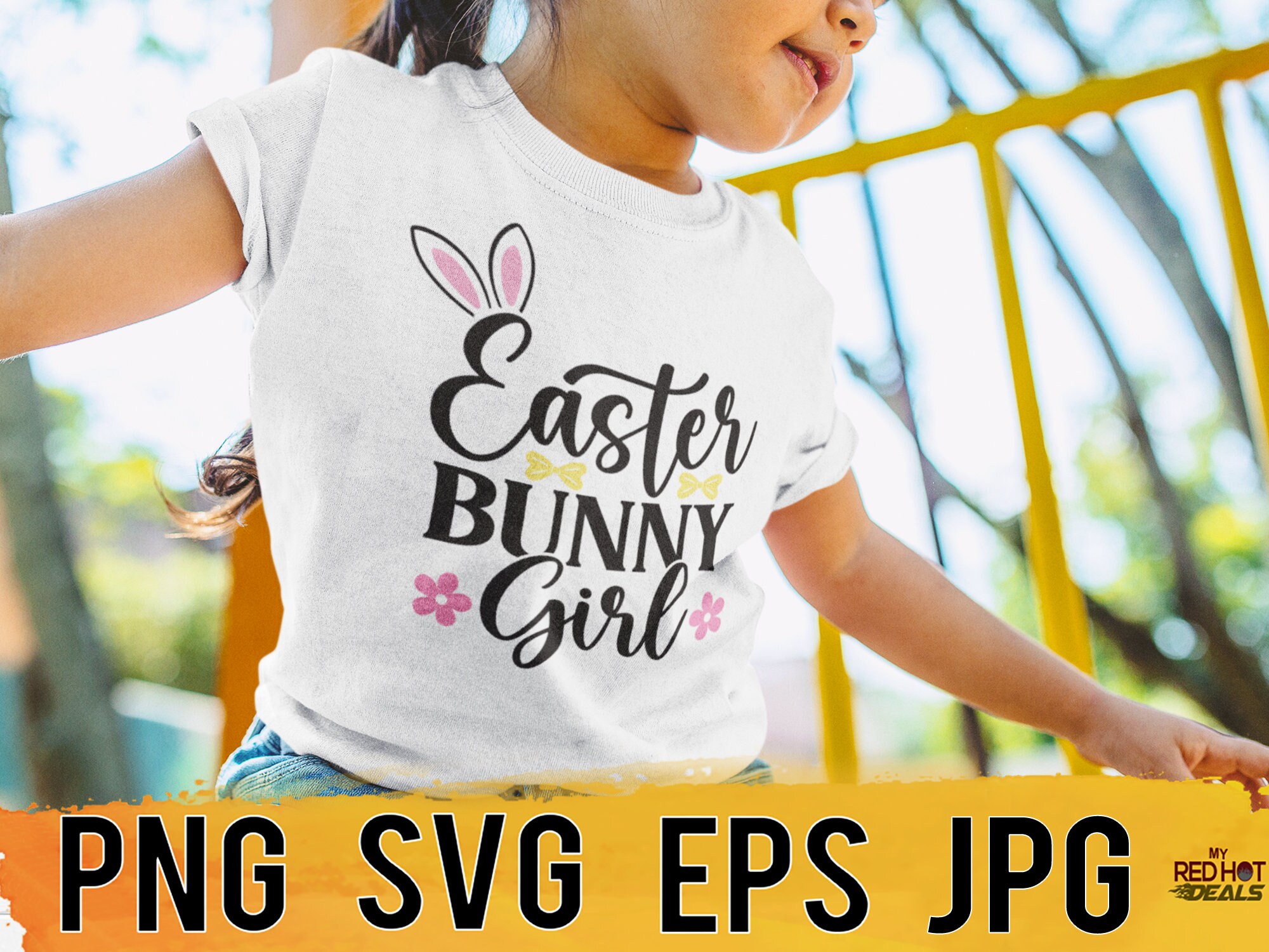 Easter Bunny Girl Svg Baby Girl Bunny Svg Eps Png Kids Girls - Etsy