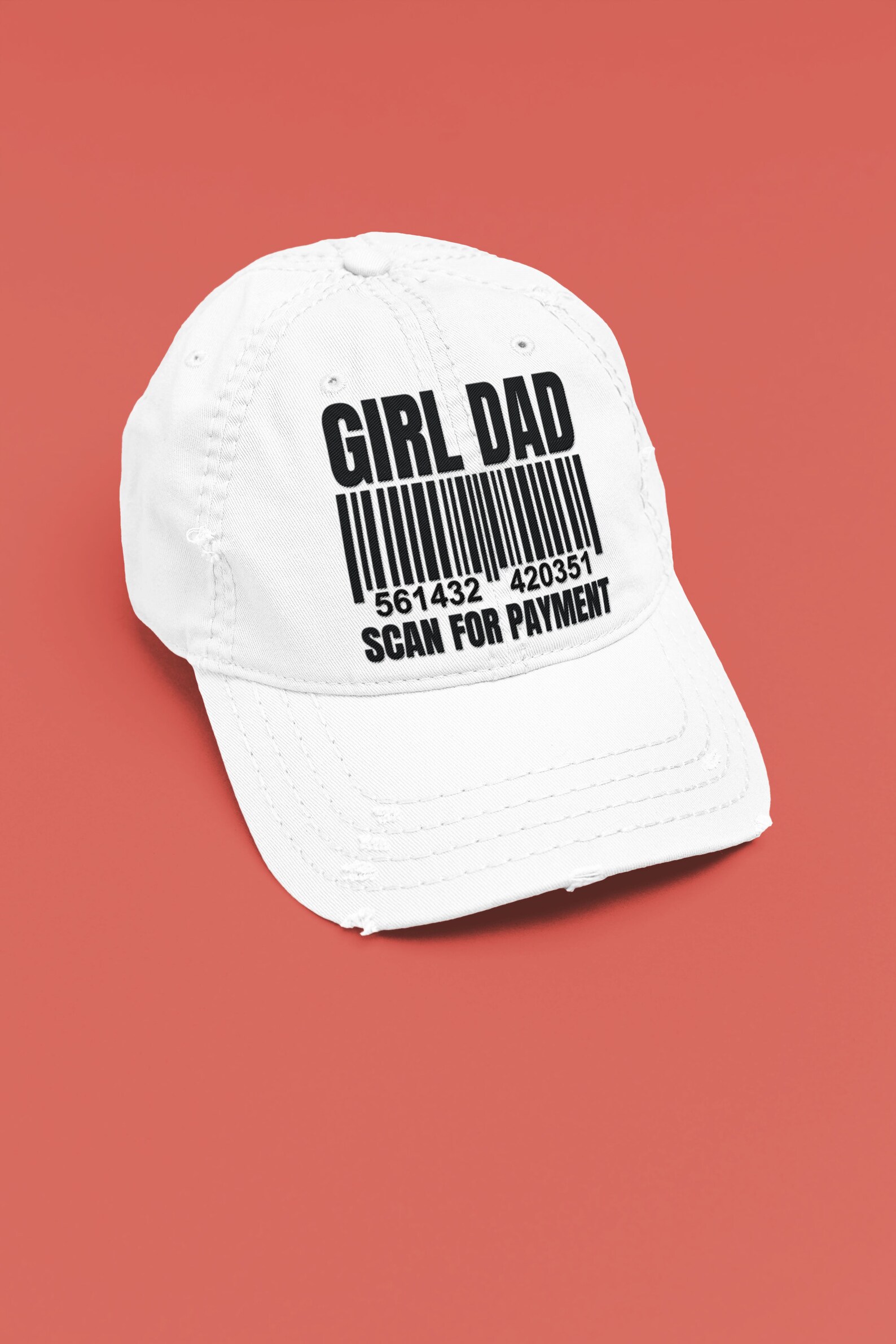 Dad of Girl Scan Barcode for Payment Svg Png Eps Jpg Design Files ...