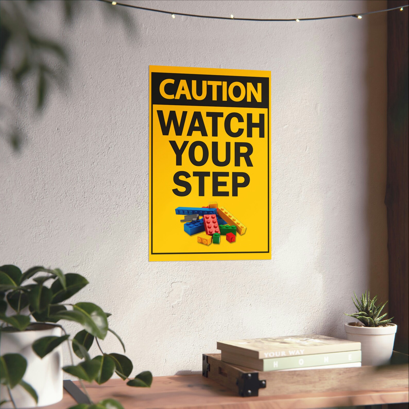 Caution Watch Your Step Funny Home Signage Decor for Parents With Kids ...